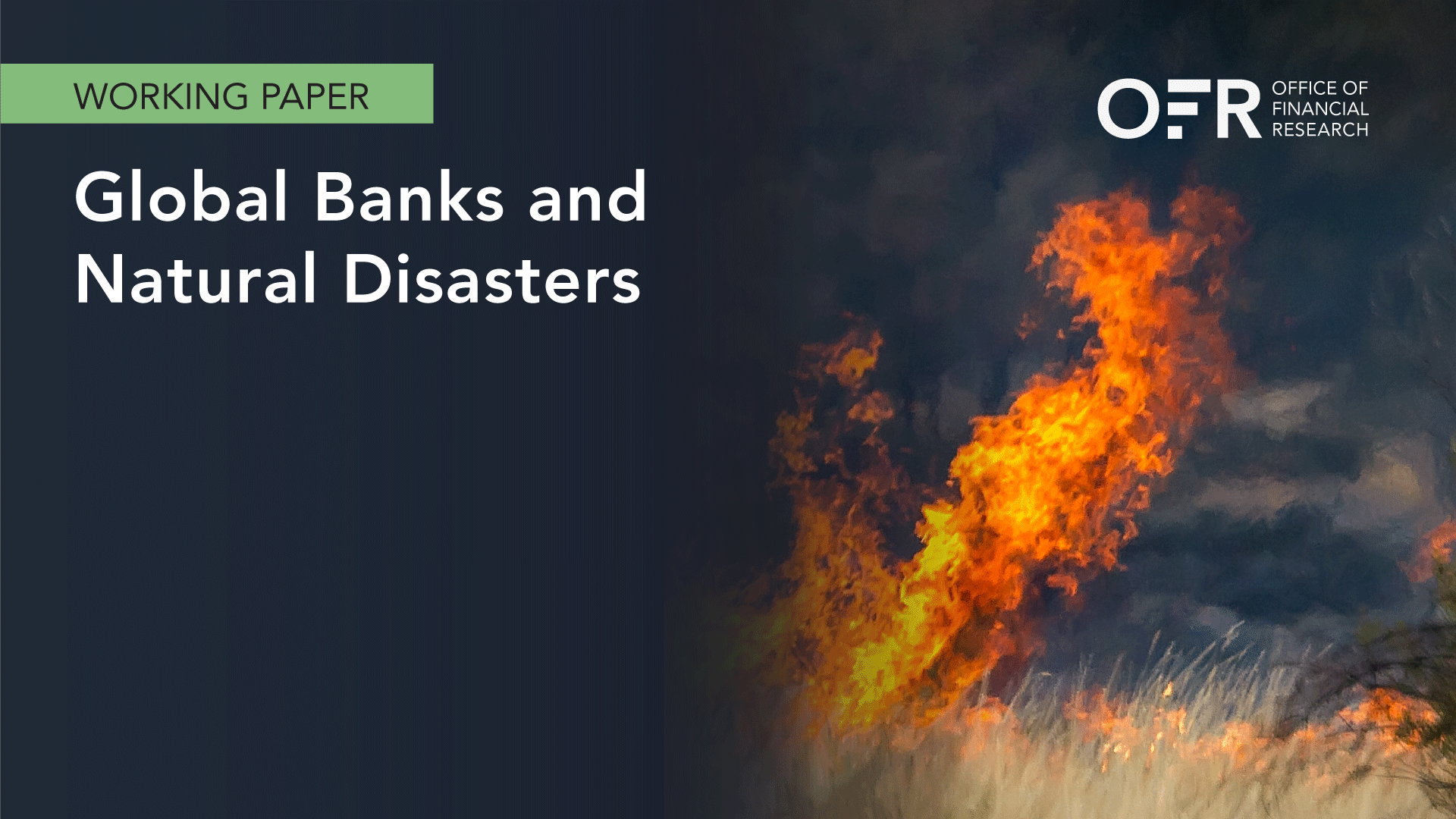 Global Banks and Natural Disasters | Office of Financial Research